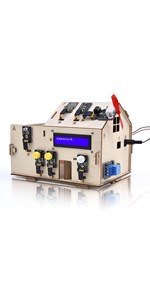 KEYESTUDIO Inventor Starter Kit for Arduino Nano, Hardware Comes Pre-Connected, Easy to Get ...