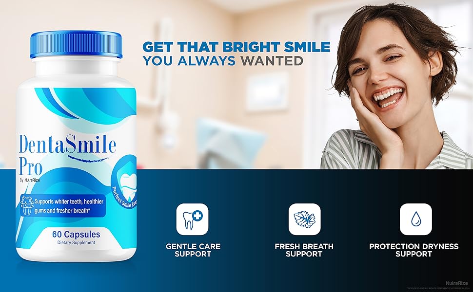 Amazon.com: (2 Pack) Denta Smile Pro - Official Oral Health Formula, DentaSmile Pro Dental ...