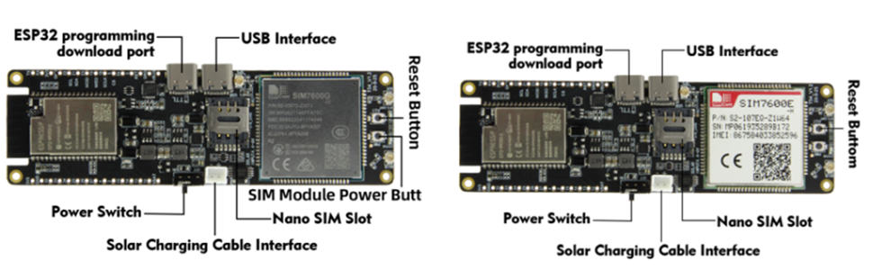 Amazon.com: LILYGO T-SIM7600G-H 16MB ESP32-WROVER 18560 Battery Holder Solar Charge ESP32 TTGO ...