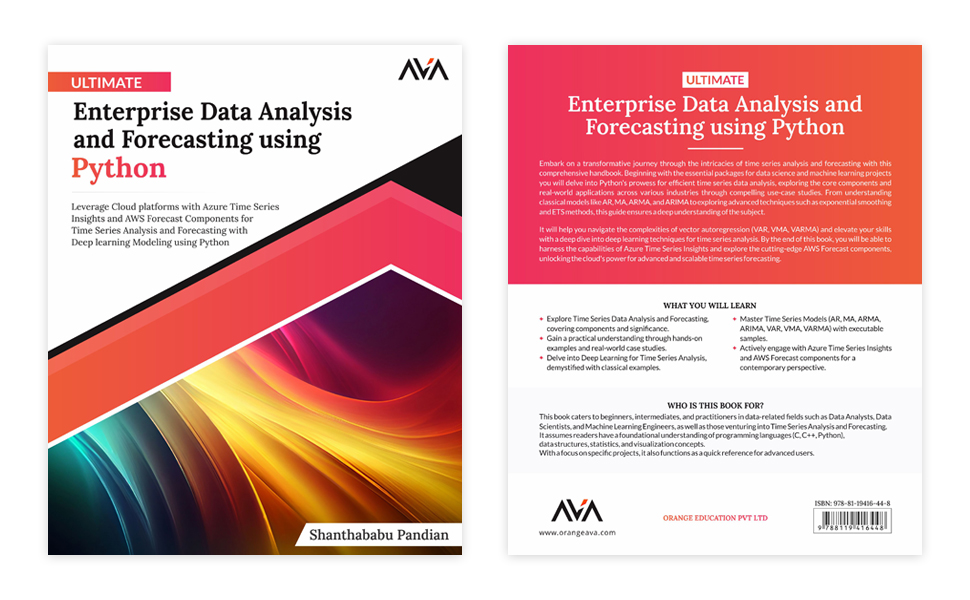 Buy Ultimate Enterprise Data Analysis and Forecasting using Python Book ...