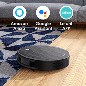 Amazon.com - Lefant Robot Vacuum M213S, 3200Pa Powerful Suction, 150Mins Runtime, Tangle Free ...