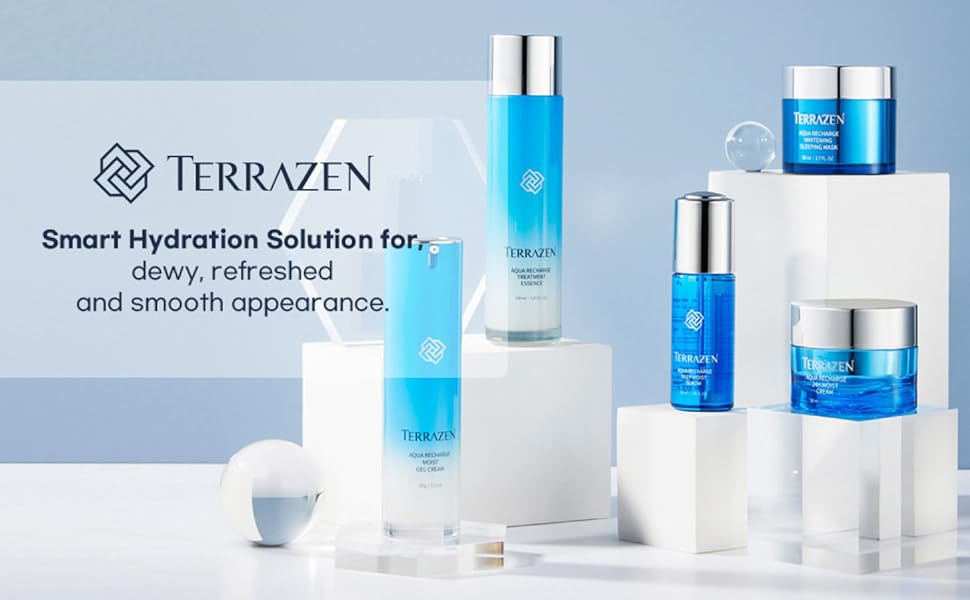 Amazon.com : Terrazen AQUA Korean Face Sheet Mask with Hyaluronic Acid ...