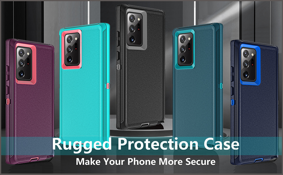 Amazon.com: YKHJKLEC for Samsung Galaxy Note 20 Ultra Case, with 2Pcs [Self Healing Flexible TPU ...