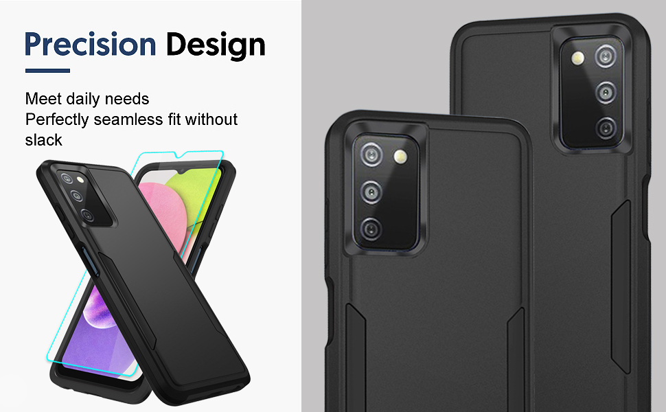 Amazon.com: Yiakeng for Samsung Galaxy A03S Case, Galaxy A03S Phone Case with HD Screen ...