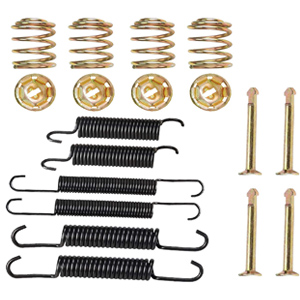 Amazon.com : LEAPGOMAX Golf Cart Brake Drum/Hub&Brake Shoes Spring Kit ...
