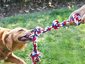 Pet Supplies : Lmlpt Dog Rope Toy for Large Aggressive Chewers, Heavy ...