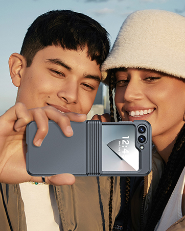 CENMASO for Samsung Galaxy Z Flip 6 - Case with Screen Protector & Hinge Protection, Ultra-Thin ...