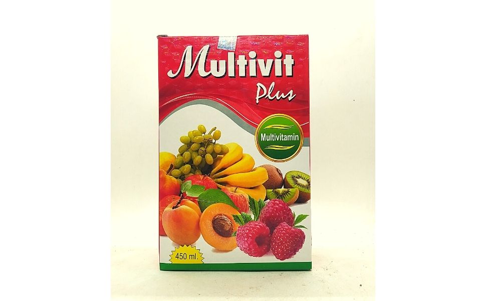 Buy MULTIVIT PLUS Syrup ayurvedic Revitalizer vitamin Tonic Online at Low Prices in India ...