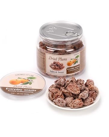 Amazon.com: Salty and Sour Plums,Dried Plum 228g/8 oz Plums Dried,Pair with Cheese, Nuts, or ...