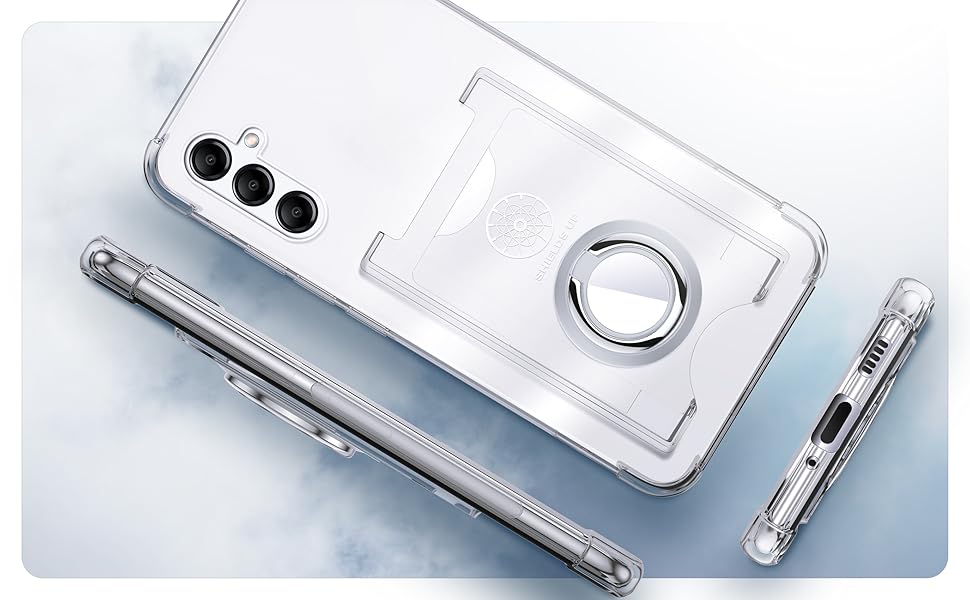 Amazon.com: Shields Up for Samsung Galaxy S24 FE Case, Minimalist Wallet Case with Card Holder ...