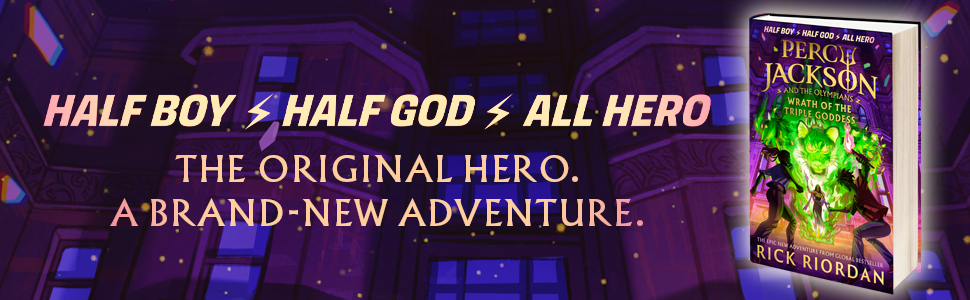 Percy Jackson and the Olympians: Wrath of the Triple Goddess : Riordan, Rick: Amazon.com.au: Books