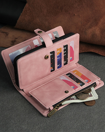 Amazon.com: TwoHead for Samsung Galaxy S25 Wallet Case with Card Holder, Detachable Magnetic ...