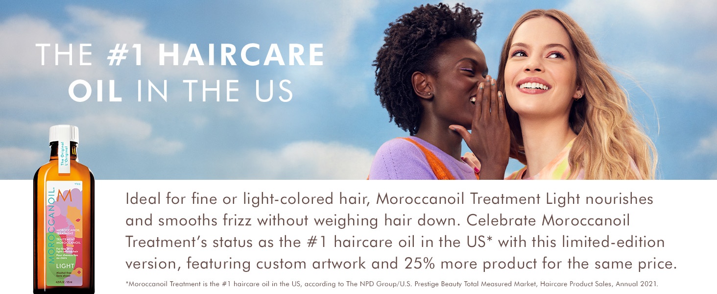 Moroccanoil Treatment Light Limited Edition, 50ml : Amazon.co.uk: Beauty