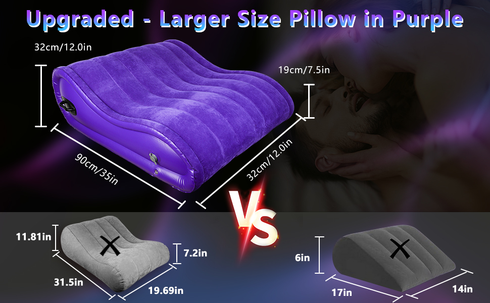 Sex Position Pillow Cushion with Sex Leather Bondage Strap, Sex Furniture for Bedroom Sex Chair ...