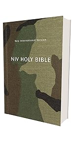 NIV, Holy Bible, Compact, Paperback, Woodland Camo, Comfort Print: Zondervan: 9780310461326 ...