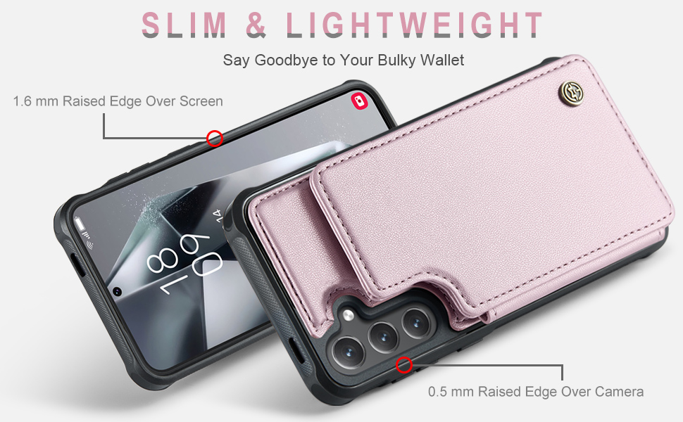 Amazon.com: Vinich for Samsung Galaxy S24 Plus Wallet Case with Card Holder, RFID Blocking ...