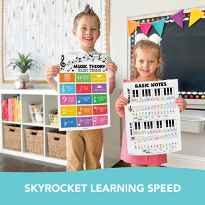 Amazon.com: Hadley Designs 9 Music Classroom Posters – Colorful Music ...