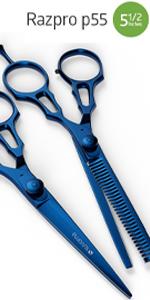 Amazon.com : Suvorna Hair Cutting Scissors and Thinning Shears Set - Professional Hair Scissors ...