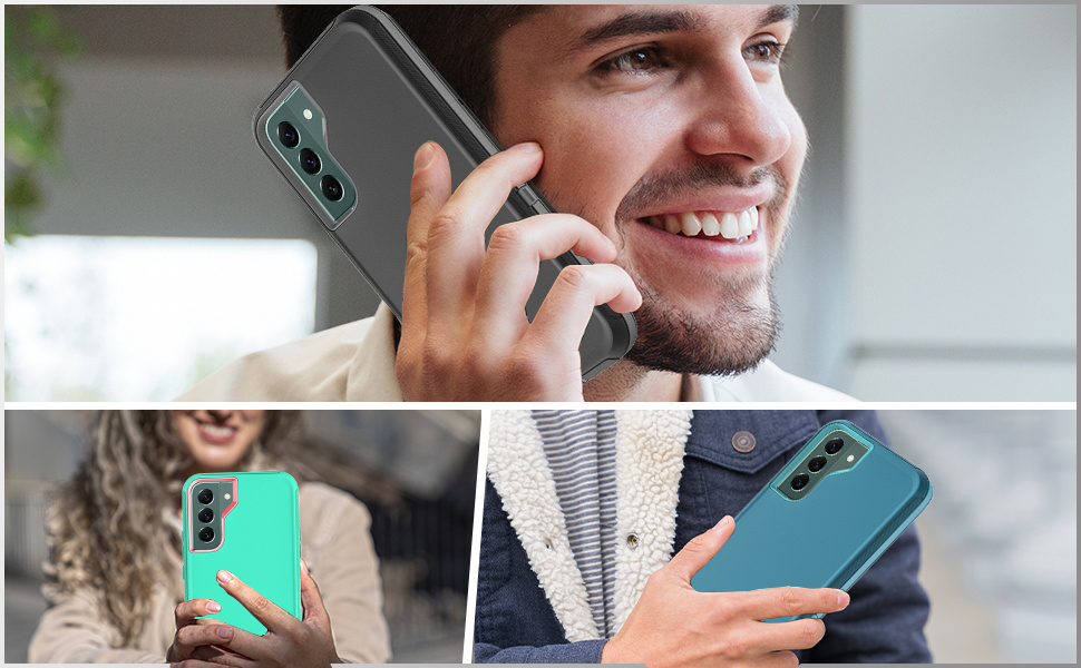 Amazon.com: HONG-AMY for S22 Plus Case, Samsung Galaxy S22 Plus Case with Self Healing Flexible ...