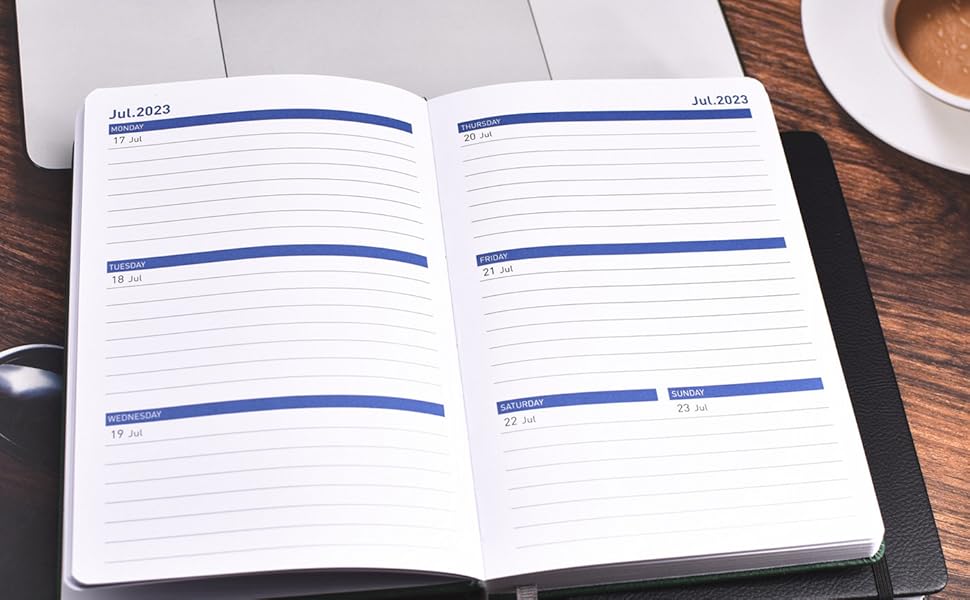 Academische agenda voor 2023-2024, middenjaar-agenda vanaf juli 2023 tot december 2024, A5 ...