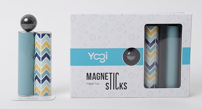 Amazon.com: Yogi Magnetic Sticks - Premium Fidget Toys for Adults - Extremely Fun & Engaging ...