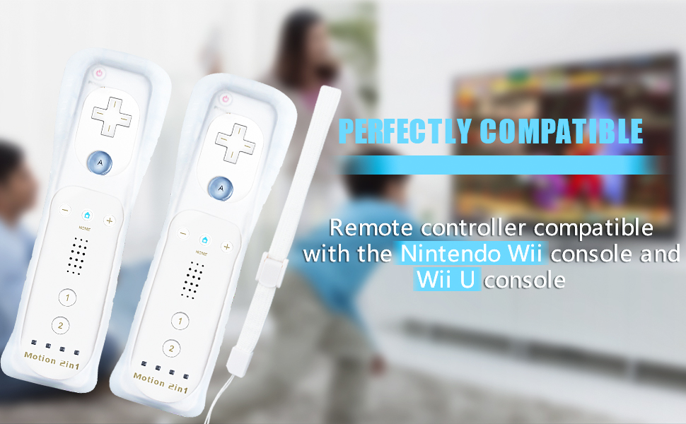 Bonacell 2er Set Controller für Wii Wireless wii Fernbedienung mit ...