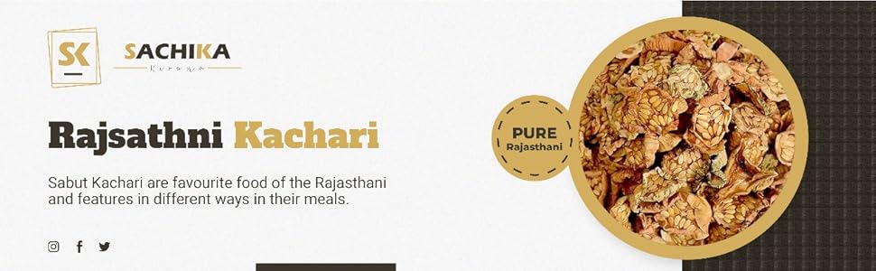 Sachika Dry Kachari | Rajasthani Kachari | Kachari Sabut | Sachika Sabut Kachari (200 Gram ...