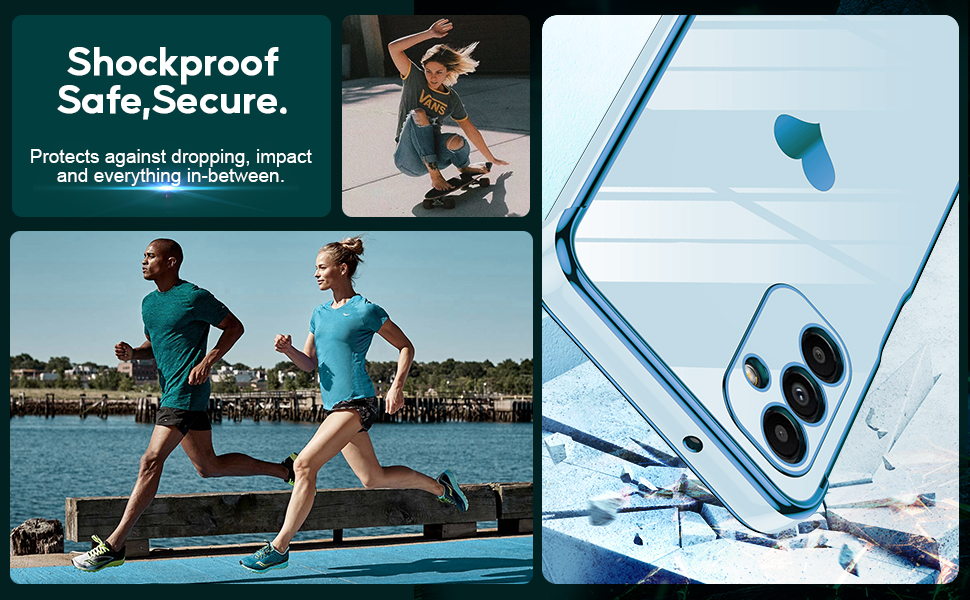 Amazon.com: LeYi for Samsung A13 5G Case with Aesthetic Full Camera Lens Protection + [2 Pcs ...