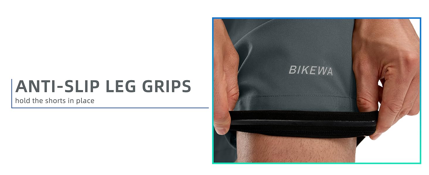 Amazon.com: Bikewa Men's Mountain Bike Shorts 3D Padded Loose-fit Riding Biking Cycling Bicycle ...