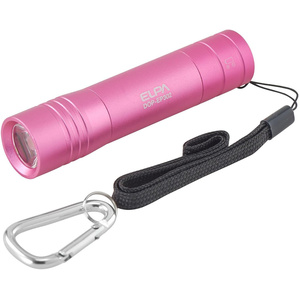 Amazon.co.jp: エルパ (ELPA) LEDカラー懐中電灯 防水 100ルーメン 連続点灯約15時間 ピンク DOP-EP302 : スポーツ＆アウトドア