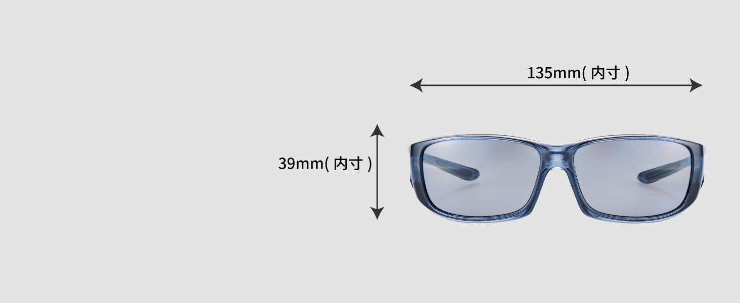 Amazon | スワンズ OG-4 オーバーグラス スモーククリア／偏光スモーク OG4-0051 | SWANS(スワンズ) | スポーツサングラス