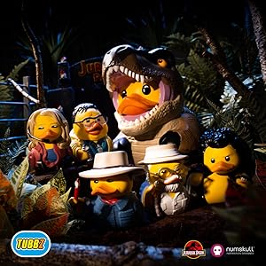 Amazon.com: TUBBZ Jurassic World Giant T-Rex Collectible Duck Vinyl ...