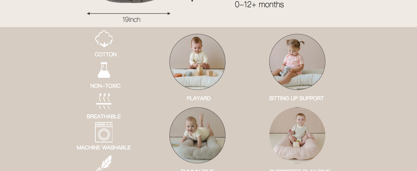 Amazon.com : Baby Lounger - Snuggle Cozy Me Infant Lounger for Newborns ...