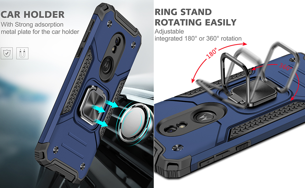 Amazon.com: Galaxy S10 Plus Case with Built-in Kickstand & Holster - Military Grade, Armor ...