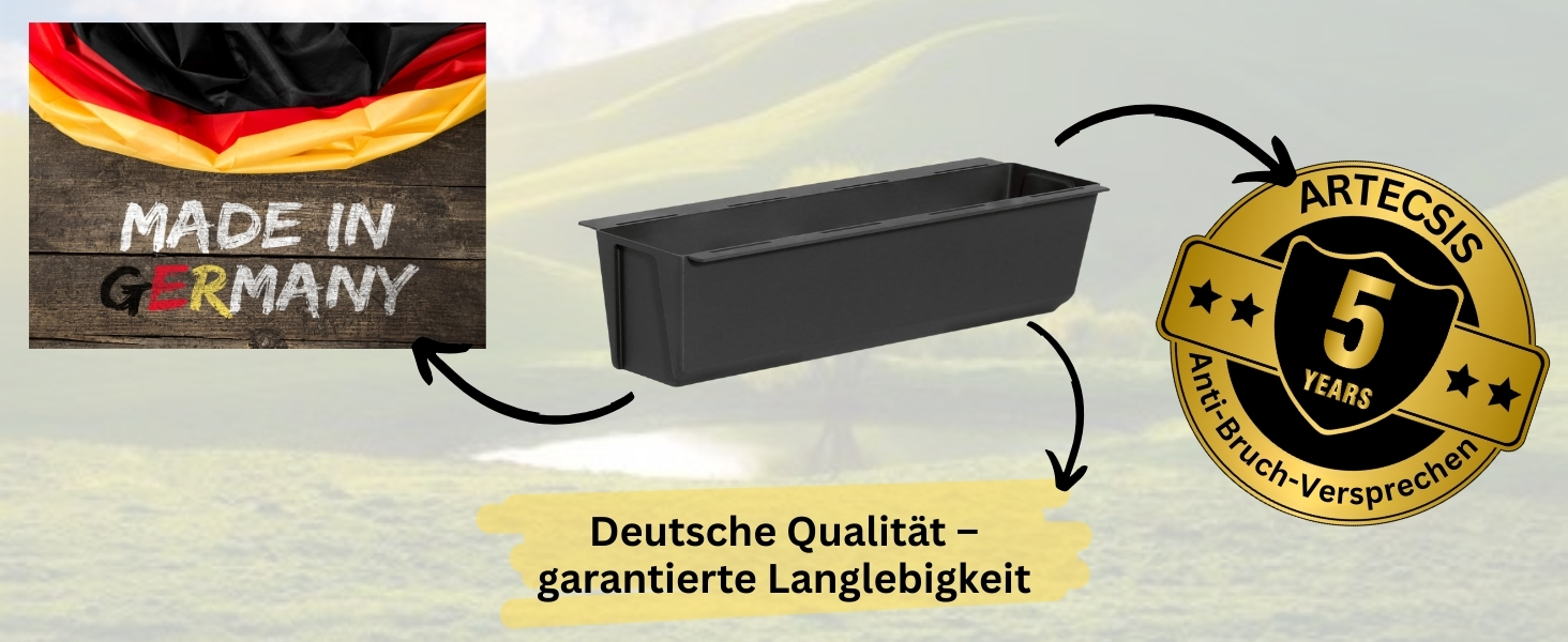 ARTECSIS Paletten Blumenkasten 12er Set Anthrazit Pflanzkasten Einsatz Europalette 37cm: Amazon ...