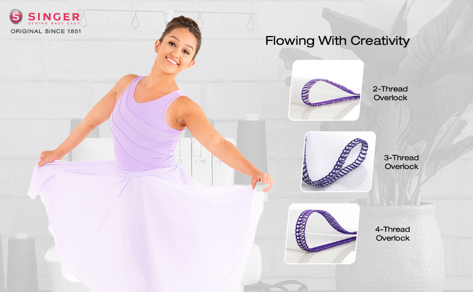 Amazon.com: SINGER S14-78 Serger with Accessory Kit | Overlock Machine with 2-3-4 Stitch ...