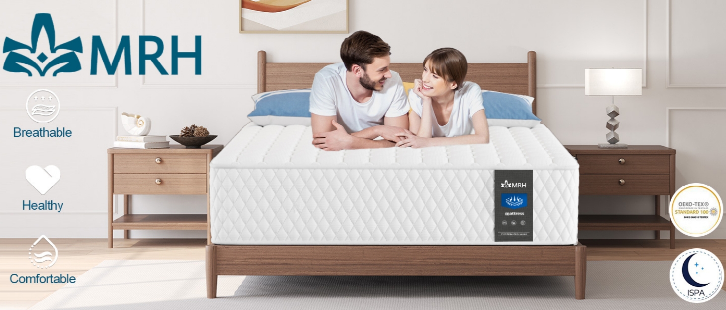 Amazon.com: Hybrid Mattress, 10‘12’14 Inch Mattress in a Box, Memory Foam Euro Top Pocket ...