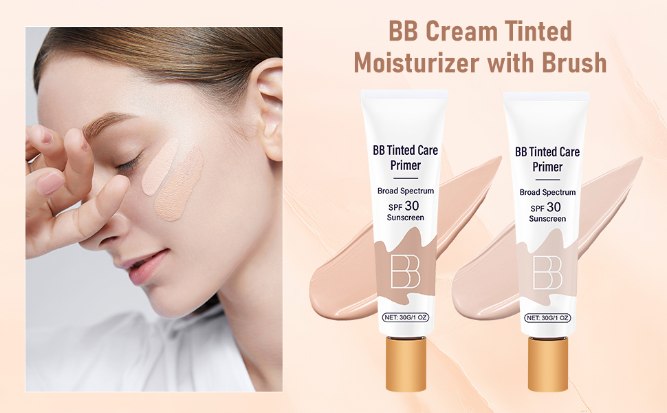 Amazon.com: BB Blur Tinted Moisturizer SPF 30, BB Cream Tinted Moisturizer with Broad Spectrum ...