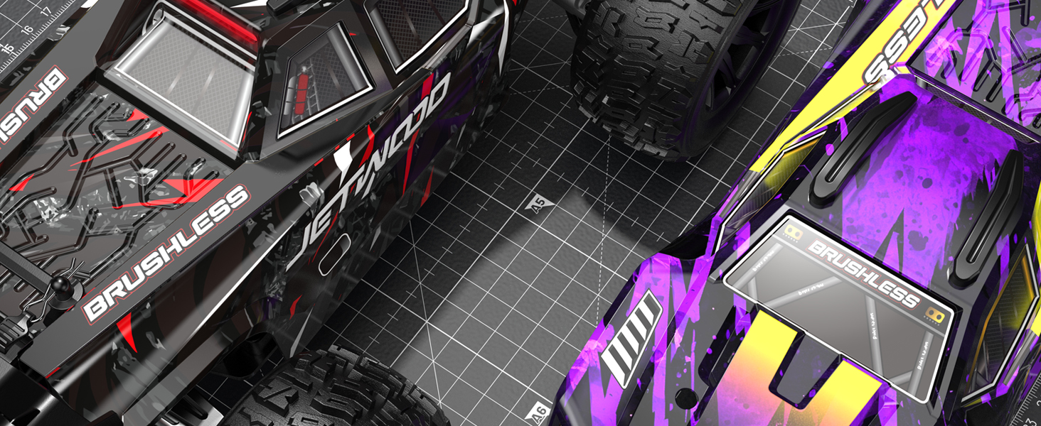 Jetwood x Hyper Go 1/14 All Terrain Fast RC Cars for Adults