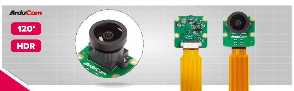 Amazon.com: Arducam for Raspberry Pi Camera Module 3 Wide, 120°(D) IMX708 Manual Focus Pi Camera ...