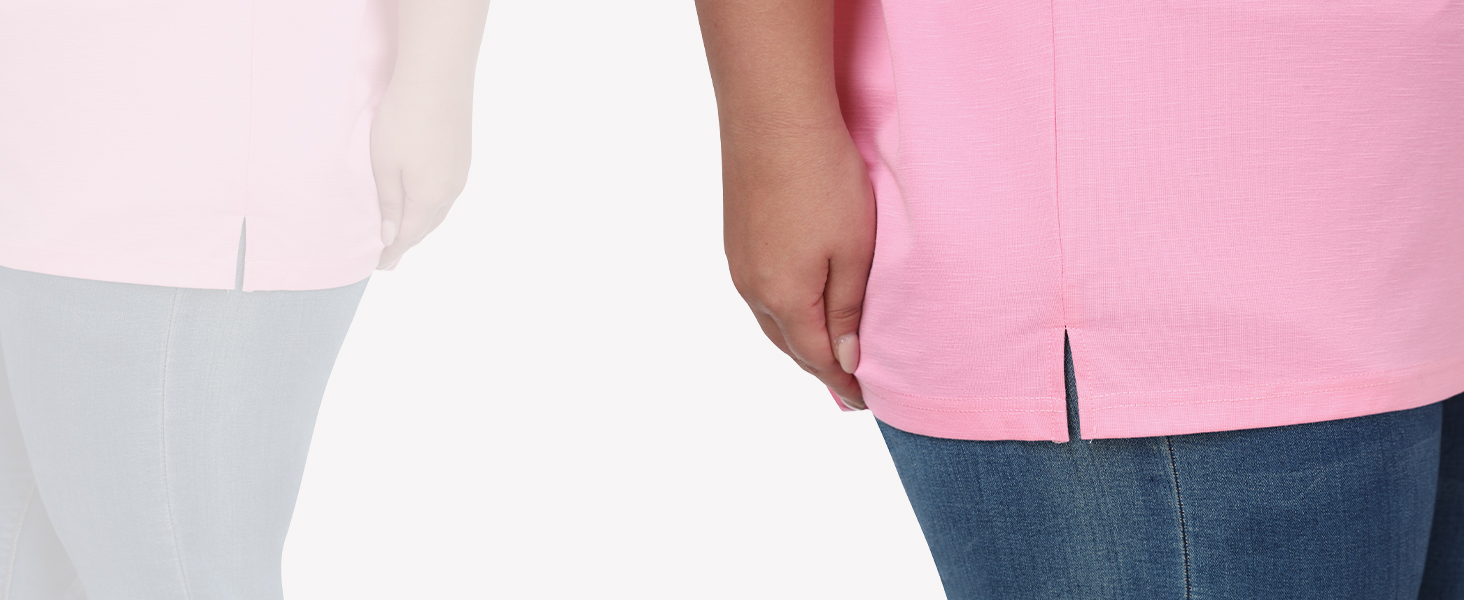 MoFiz - Polo de golf para mujer, talla grande, ajuste holgado, manga corta, cuello en V, para ...