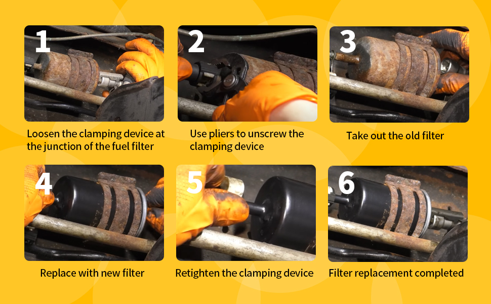 Amazon.com: OXCANO Fuel Filter PF-1100 33023 Compatible with Nissan Tsuru,Frontier,Pathfinder ...