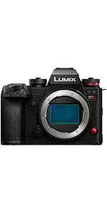 Amazon.com : Panasonic LUMIX S1II 6K Digital Camera, Mirrorless Full Frame Camera Hybrid ...