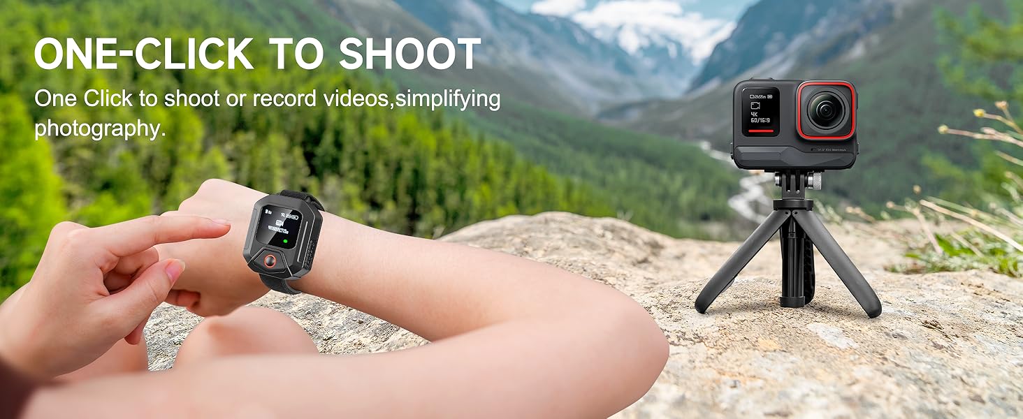 Amazon.com : GPS Remote Control for Insta360 X5/X4/X3/Go 3S/ACE pro 2/ACE Pro/ONE X2 Cameras 25M ...