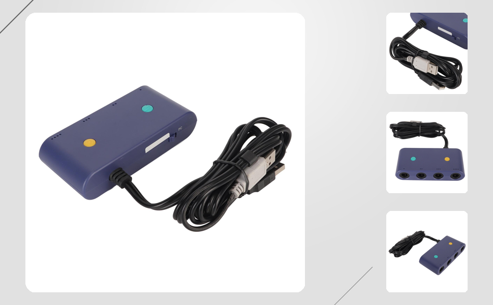 for Controller Adapter, Game Controller Adapter for Wiiu PC Switch ...