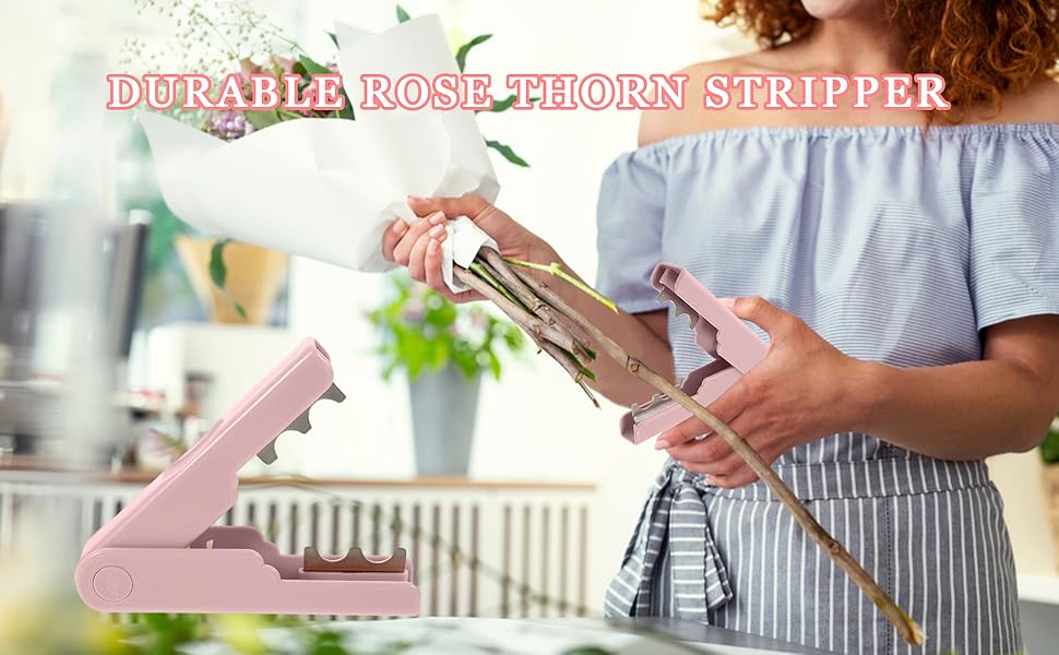 Amazon.com : Rose Thorn Stripper Tool, 1 Set Thorn Remover for Roses Quick Flower Stem Leaf ...