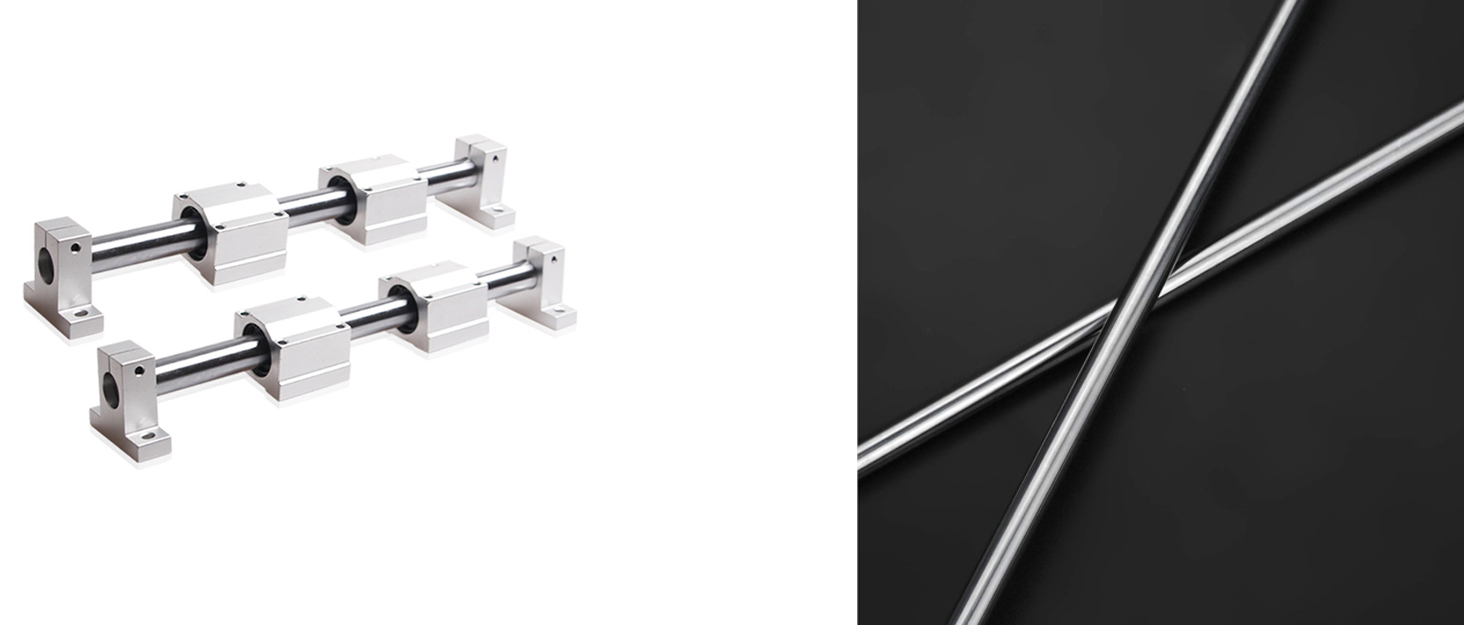 HiPicco Linear Motion Ball Bearing Slide Block, SCS8UU 8mm Pillow Block ...