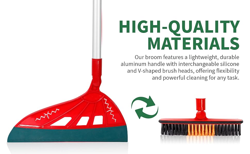 Amazon.com: Magic Broom Household Silicone Broom for Floor Cleaning, Multifunctional Floor ...