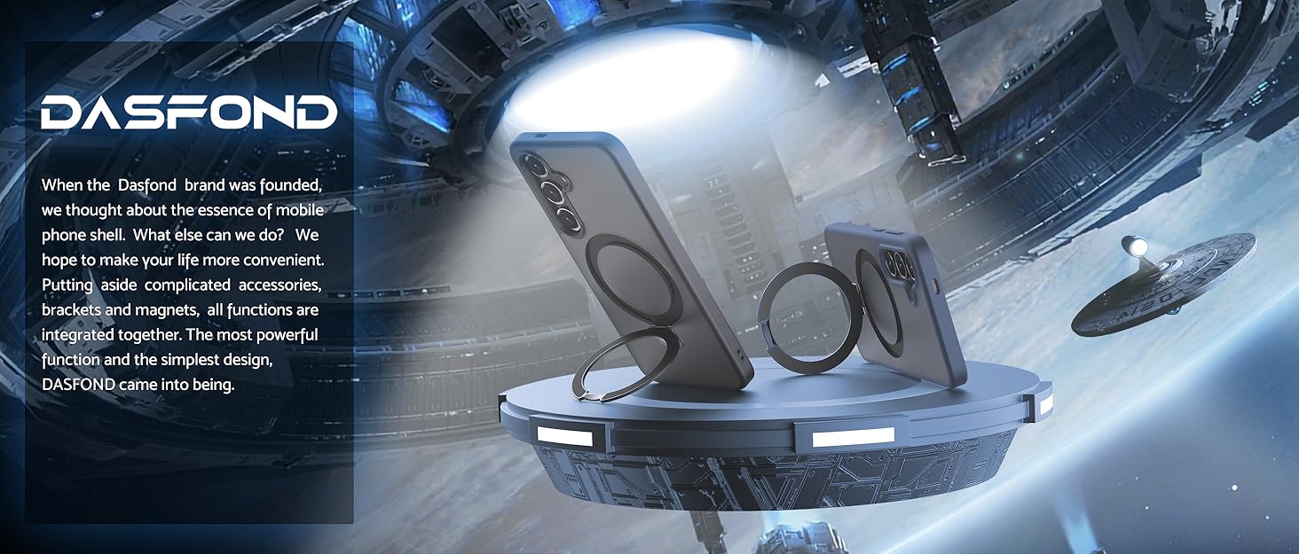 Amazon.com: DASFOND Mag-Stand Galaxy S24 Case, 2024 Upgraded [All-in-1] [Compatible with MagSafe ...