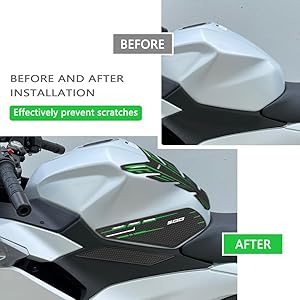 Amazon.com: for Ninja 500 SE ninja500 se Z500 2025 2024 Tank Pad Protector Motorcycle Sticker ...